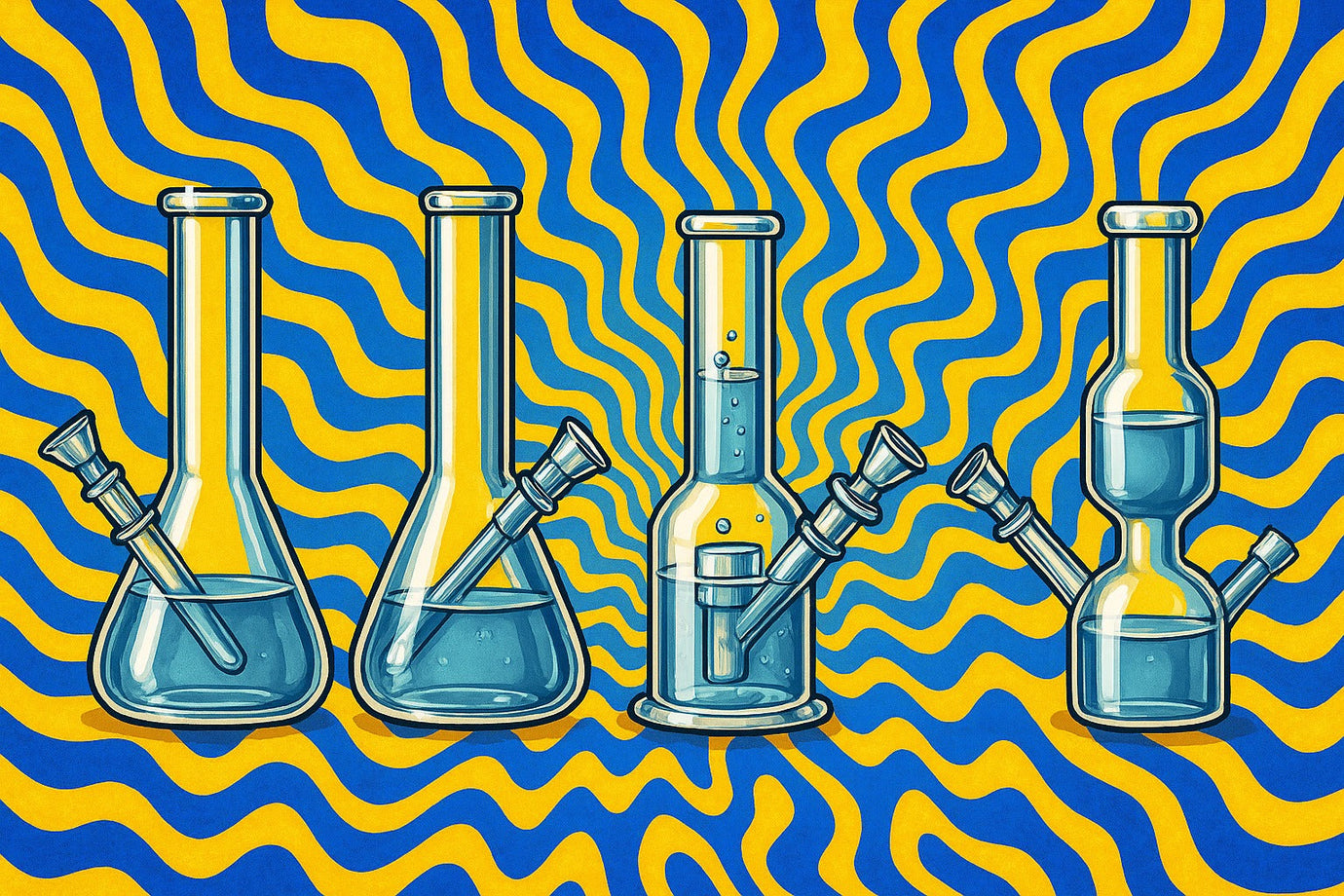 🔥Tipos de Bongs de Vidrio: ¿Cuál es el Mejor para Ti? – Hippie Bong